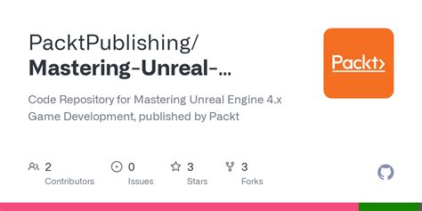 Github Packtpublishingmastering Unreal Engine 4x Game Development