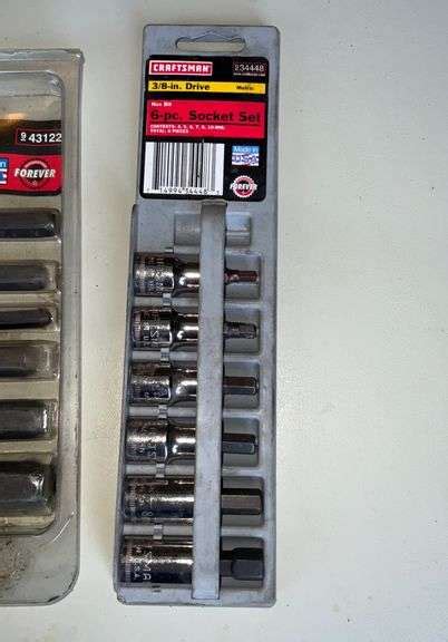 Craftsman 14 Piece Punch Chisel Alignmenttool Set Craftsman Torx Bit Set And Craftsman Socket