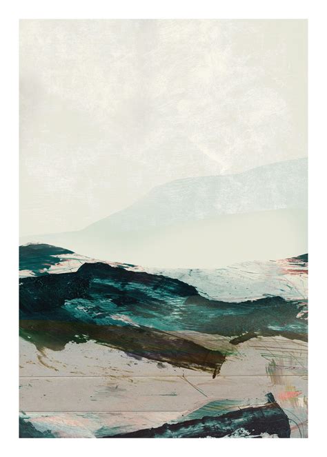 Dan Hobday Land Ahoy No2 Plakat Abstrakcyjna Sztuka Morska Desenio