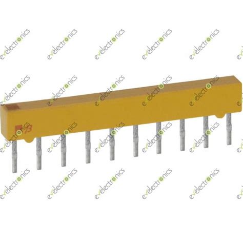 56 Ohm Sip Network Resistor Array 10 Pin In Pakistan