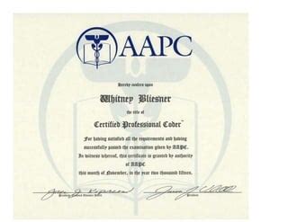 CPC Certificate PPT