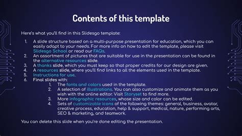 Computer Science College Major Google Slides PPT Template