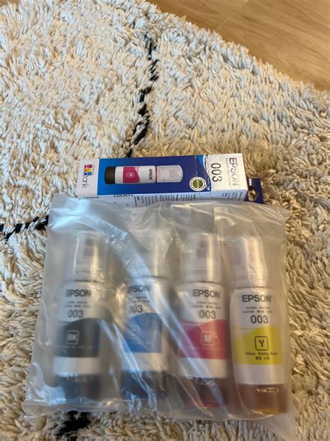 Epson 003 Original Ink Computers And Tech Printers Scanners And Copiers On Carousell