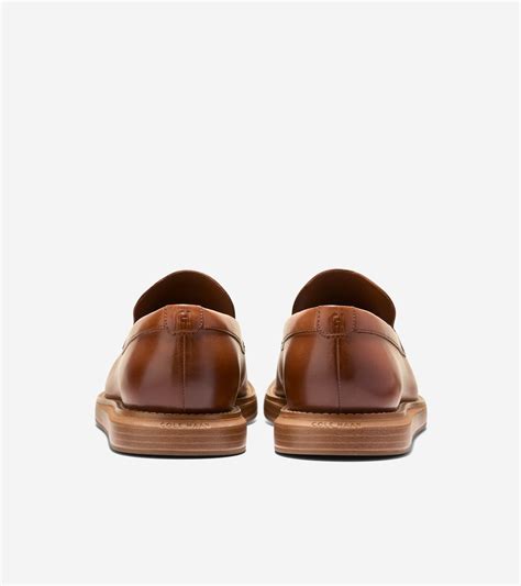 Mens Grand Neoclassic Venetian Loafers In Brown Cole Haan