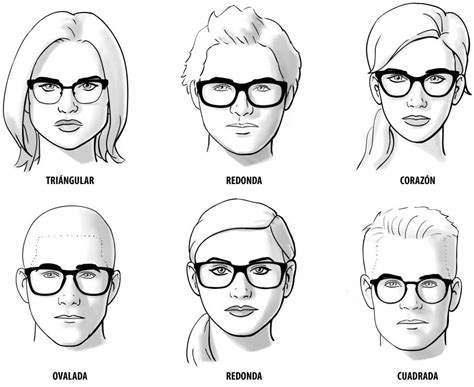 Lentes Segun Tu Tipo De Rostro Identifica Tu Rostro Fácil 55 Off