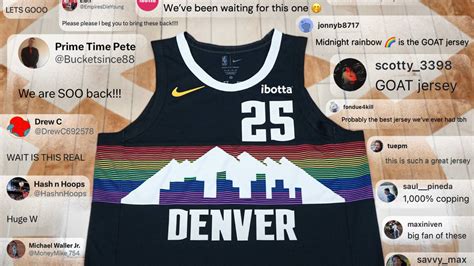 Le Rainbow Est De Retour Dévoilement Du Maillot 2025 2026 Des Denver