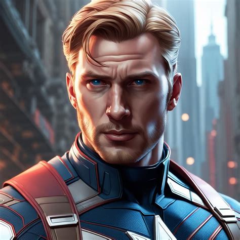 Steve Rogers Captain America Ai Generated Artwork Nightcafe Creator