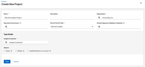 Chapter 16 Projects Automation Controller User Guide Red Hat Ansible Automation Platform