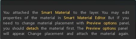 Attach a Smart material to a layer - 3DCoat Documentation