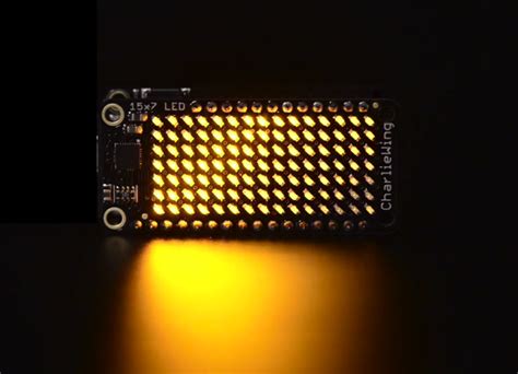 New Products Adafruit CharliePlex LED Matrix Display FeatherWings Adafruit Industries