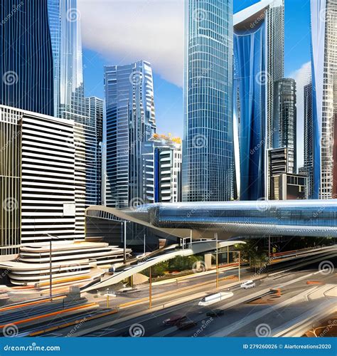 1121 Futuristic Cityscape A Futuristic And Sci Fi Inspired Background Featuring A Futuristic