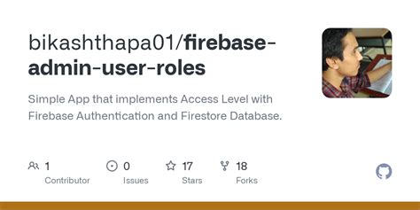 Github Bikashthapa01firebase Admin User Roles Simple App That Implements Access Level With