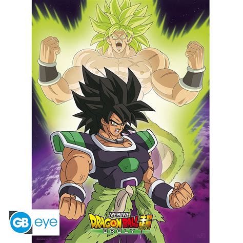 Dragon Ball Super Broly Poster Broly 52x38cm