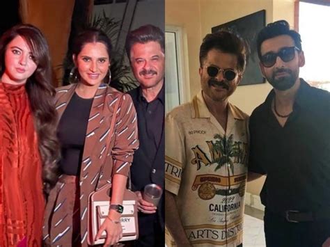 Atif Aslam Sami Khan Rub Shoulders With Anil Kapoor Farah Khan