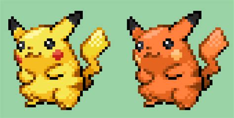Pikachu Donnerschock Sprite All 1025 Pokemon In One Picture