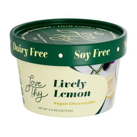 Lively Lemon Cheesecake Tubs Love Thy