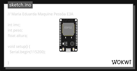 Atividade Wokwi Esp32 Stm32 Arduino Simulator