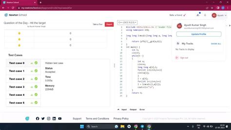 Ayush Kumar On Linkedin Codingkapassion 101codechallenge Newtonschool