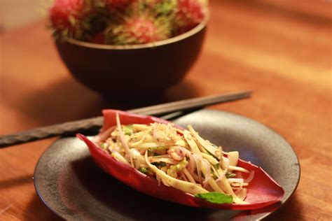 Vietnamese Banana Flower Salad In 2024 Cooking Fruit And Vegetable