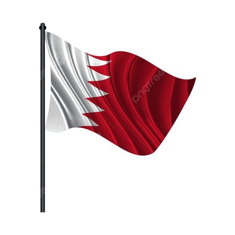 Waving Bahrain Flag Illustration Bahrain Flag Wavy Flag Flag Clipart
