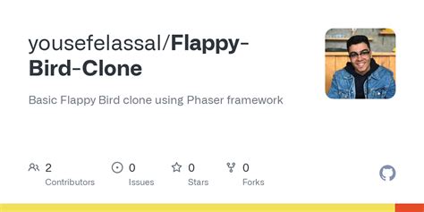 GitHub Yousefelassal Flappy Bird Clone JavaScript Game Made Using Phaser Framework