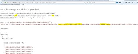Solved Where Can I Get The Dynatrace Api Iam New To Dynatrace