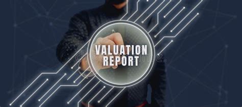 Conceptual Caption Valuation Report Concept Meaning Process Of Determining The Current Worth Of
