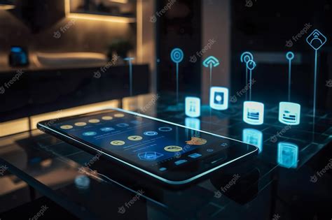 Premium Photo Modern Smart Home Management System Using Augmented