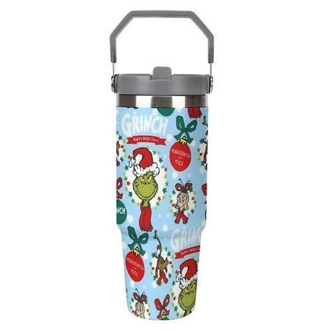How The Grinch Stole Travel Mugs For Hot And Cold Beverages With