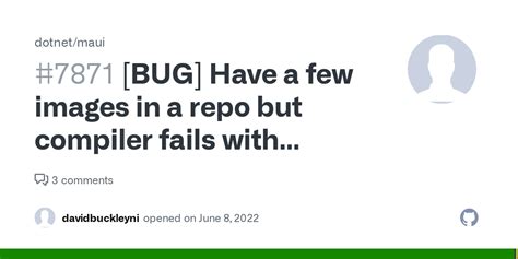 BUG Have A Few Images In A Repo But Compiler Fails With Warning On Distinctfilenames Which