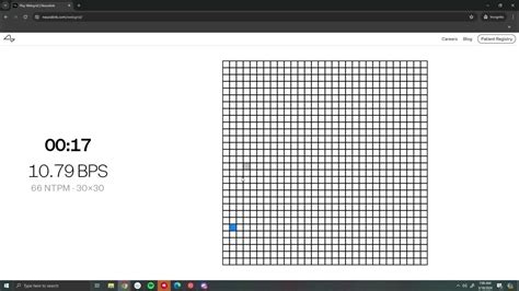 Neuralink Webgrid Game 1259 Bps First Try Youtube