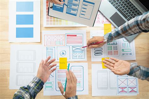The Designer Team Is Designing The Uxui System To Make The Uxui System