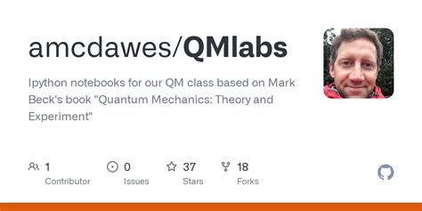 github amcdawes qmlabs ipython notebooks for our qm class based on mark beck s book quantum