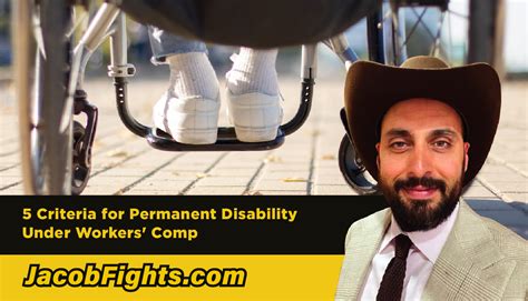 5 Criteria For Permanent Disability Under Workers Comp