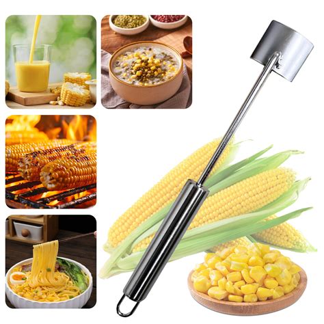 Taolixe Corn Peeler Stainless Steel Corn Thresher For Corn On The Cob