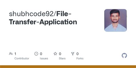 Github Shubhcode92file Transfer Application