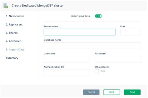 new mongodb® cluster dedicated hosting