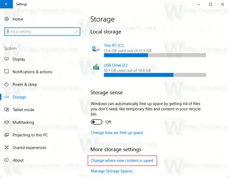 Move Apps To Another Drive In Windows 10