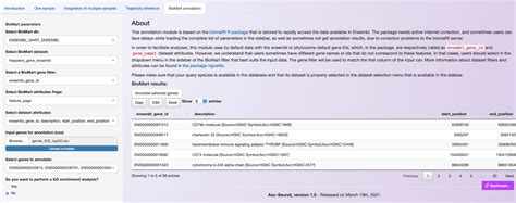 Biomart Annotation — Asc Seurat Analytical Single Cell Seurat Based