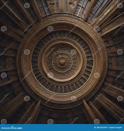 Abstract Geometric Composition Digital Artwork For Creative Graphic Design Generative Ai Stock