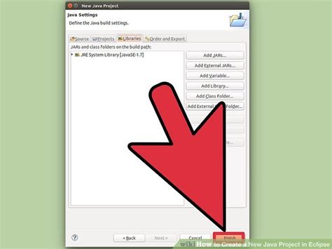 How To Create A New Java Project In Eclipse Steps