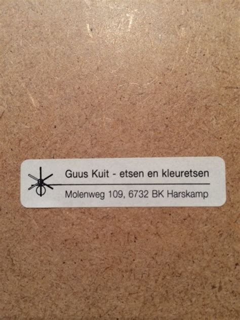 Guus Kuit Guus Kuit Ets Uitzicht Verkocht Kunstveiling Nl