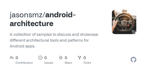 GitHub Jasonsmz Android Architecture A Collection Of Samples To Discuss And Showcase