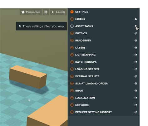 Make It Clear From The Editor Ui What Settings Are Saved Per User And