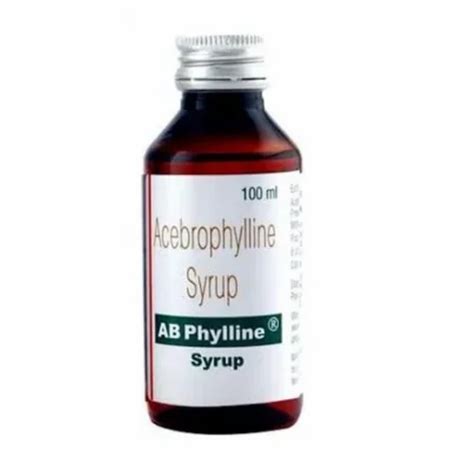 Ab Phylline Syrup Acebrophylline For Clinical Treatment Asthma At Rs 162 Box In Nagpur