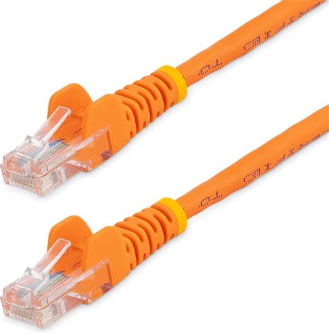 Amazon Com StarTech Com Ft M Cat E Ethernet Cable Power Over Ethernet Snagless