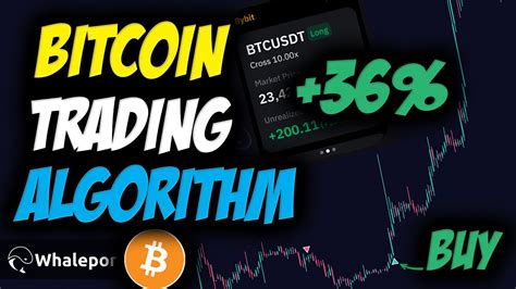 Bitcoin Trading Algorithm Use This Profitable Trading Algorithm To Trade Bitcoin Youtube