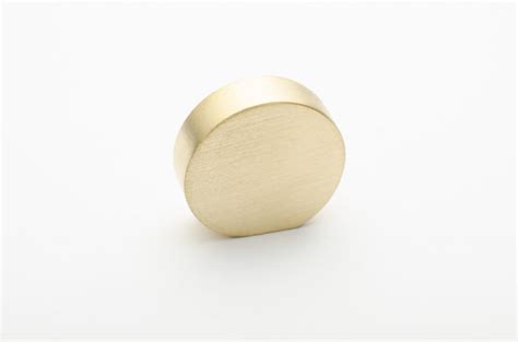 Knob Globe 20 Brushed Brass Bb