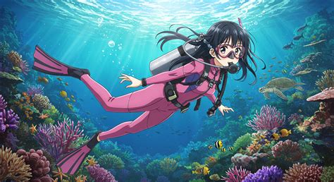 Scuba Diving Girl 3 By Karnagen On Deviantart