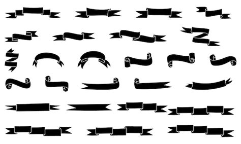 Premium Vector Badge Header Set